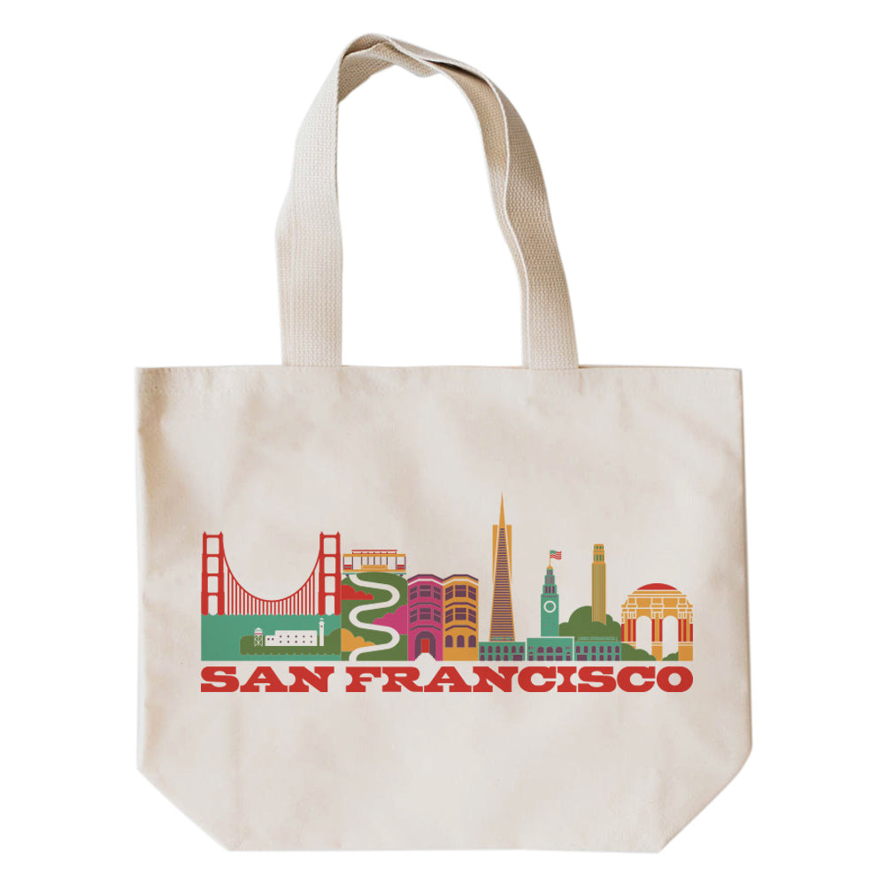 SAN FRANCISCO CITYSCAPE TOTE BAG – AGL Store